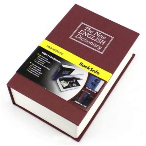 Jual Cash Box Brankas Buku Book Save Buku Brangkas Kotak Tempat
