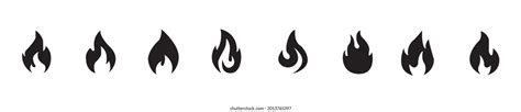 Set Lotus Icon Vector Illustration Isolated Stock Vector Royalty Free