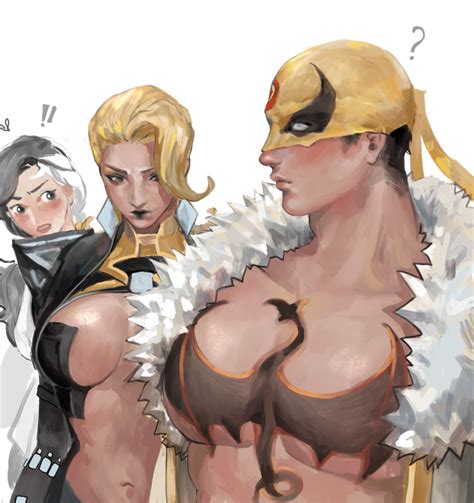 Rule 34 Big Breasts Big Pecs Black Lipstick Blonde Female Blonde
