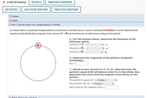 Solved As Shown Below A Positively Charged Particle Is Chegg