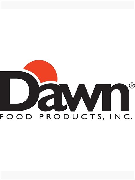 Dawn Foods Logo Poster For Sale By Jackobshp Redbubble