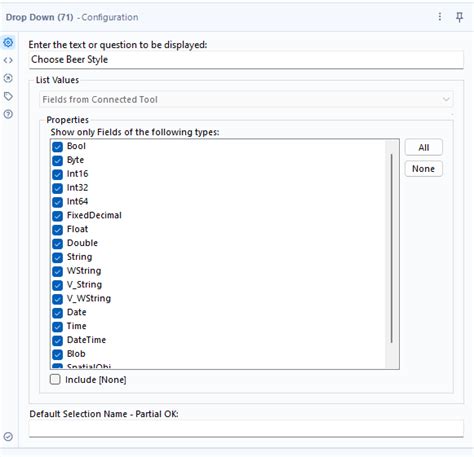 The Data Babe Common Interface Tools For Apps In Alteryx