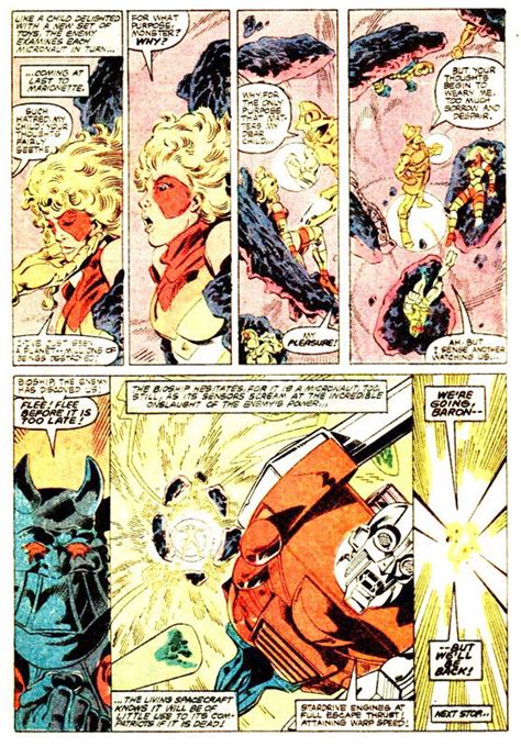 X Men Micronauts 01 Pg 15 In Andrew Allens Micronauts 1983 Marvel X Menmicronauts
