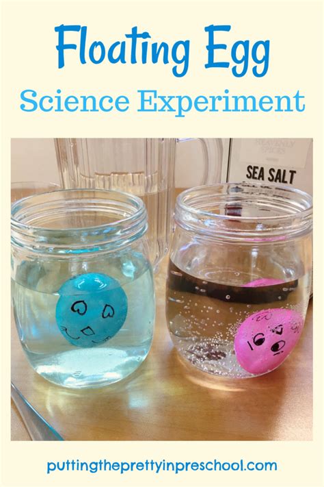 Floating Egg Science Experiment