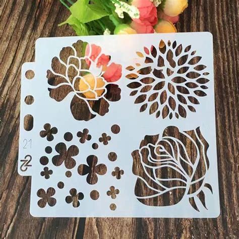 Ppkvufd 1 Pcs Geometric Drawings Templates Drafting Stencils Measuring