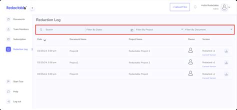 manage document finalizations with redactable s redaction log