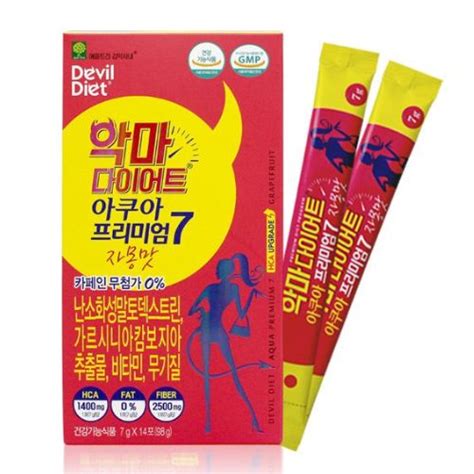 팜스빌 애플트리김약사네 마시는 악마다이어트 아쿠아 프리미엄7 자몽맛 7g 효능 부작용 실제 후기 성분 복용법 2025