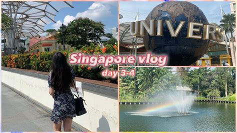 Vlog • 🇸🇬 싱가포르 여행 브이로그 Ep02 • Nus 점보씨푸드 칠리크랩 가든스 바이 더 베이 마리나 배라지 오차드 로드 유니버셜 스튜디오 Youtube
