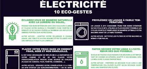 10 éco gestes pour réduire sa consommation d électricité