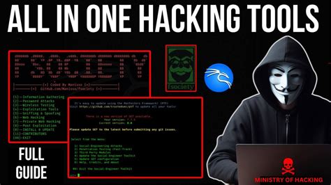 The Ultimate All In One Hacking Tools For Hackers In Kali Linux Youtube
