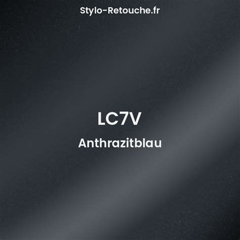 Stylo Retouche Volkswagen LC V Anthrazitblau Stylo Retouche Fr