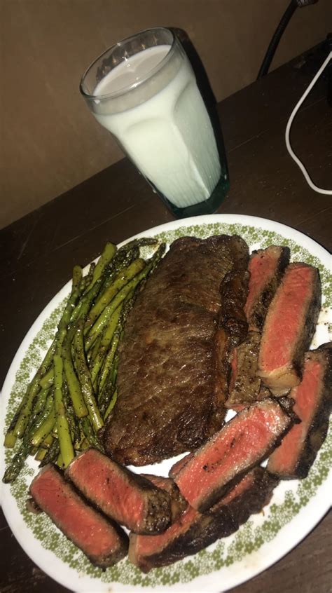 Rate The Best Steak Supper Ive Ever Cooked On A Sear B Presentation And C Cook Rarity R
