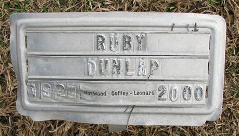 Ruby Lee Hardy Dunlap 1921 2000 Homenaje De Find A Grave