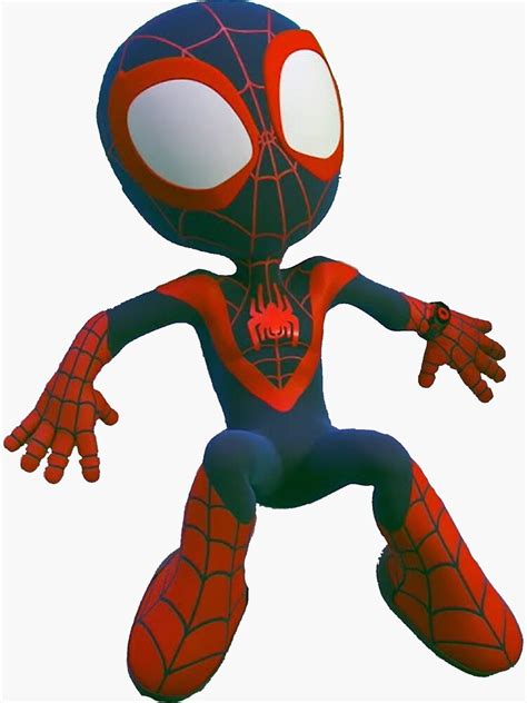 Pegatina Spidey Y Sus Asombrosos Amigos De CAPTOCH Redbubble