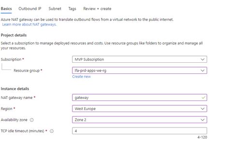 Azure Nat Gateway Controlled Outbound System