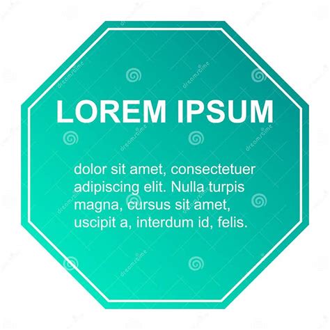 Bubble Title Shape Banner Geometric Design Icon Modern Frame Vector