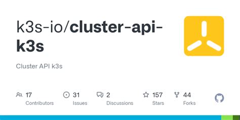 Github K3s Iocluster Api K3s Cluster Api K3s Zachary Wachtel
