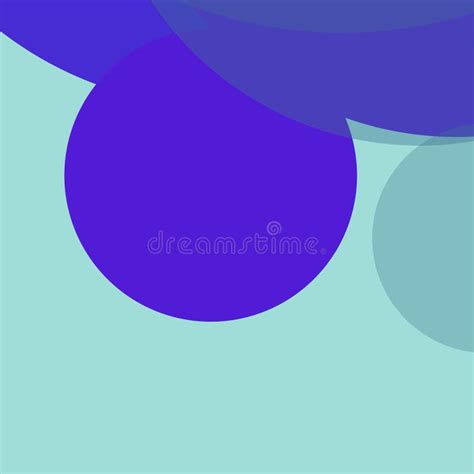 Simple Artistic Circles Business Colorful Bubble Background Design Stock Illustration