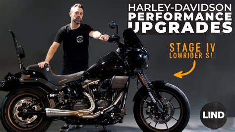 Harley Davidson Performance Upgrades Stage Iv Lowrider S Youtube