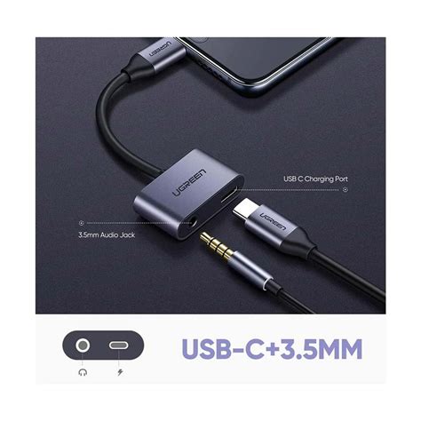Ugreen 50596 Type C To 3 5mm Audio Type C Female Price In BD