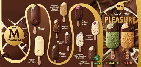 New Magnum Ice Cream Impulse Flavours 2026 Signature Pistachio And Peach