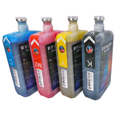 Tintas De Impresión Ecosolvente Cmyk Laser Textil Dc