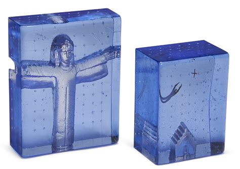 Bertil Vallien Swedish B 1938 Godsend From The Icon Series And Flying Hight From The