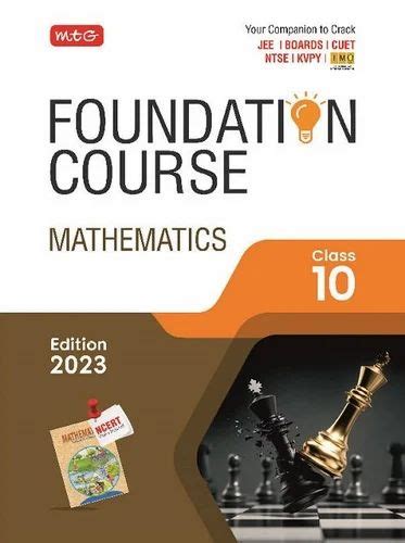 Mtg Editorial Board English Mathematics Foundation Course For Jee Neet