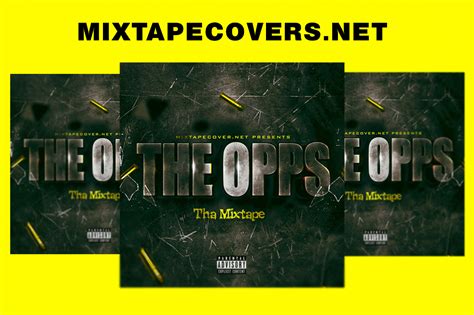 The Opps Mixtape Design Template Mixtapecovers Net