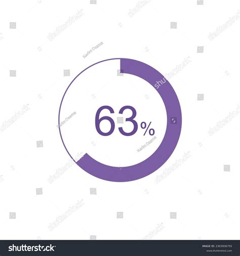 63% circle diagrams Infographics vector, 63 - Royalty Free Stock Vector ...