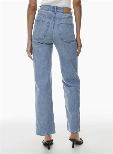 Denim Forum The S Naomi Super Hi Rise Full Length Jean Aritzia Ca