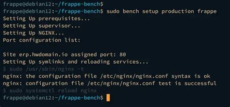 How To Install Erpnext On Debian 12