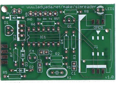 SIM Reader Kit V1 0 ID 101 17 00 Adafruit Industries Unique Fun DIY Electronics And Kits