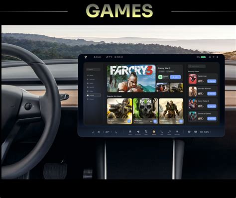 Automotive Hmi Concept Design For Electric Vehicle Behance