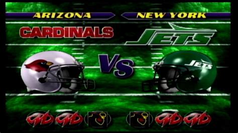 Nfl Blitz Arizona Cardinals Vs New York Jets N64 Youtube