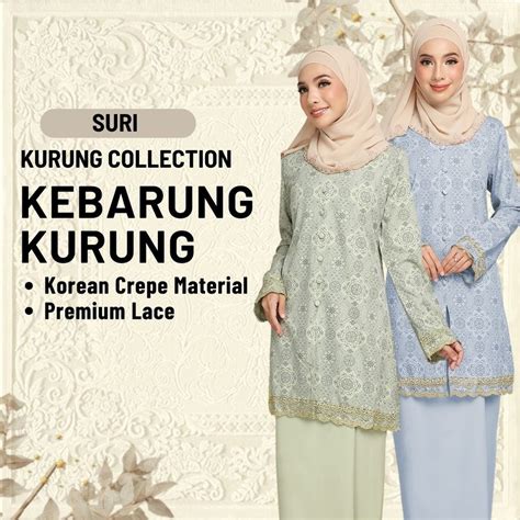Zoe Arissa Baju Kurung Moden Raya 2024 Batik Printed Suri Kurung