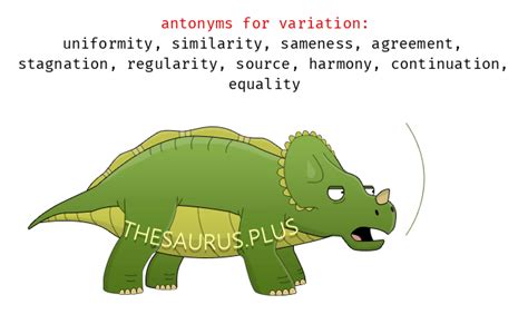 Variation Synonyms And Variation Antonyms Similar And Opposite Words For Variation In Thesaurus
