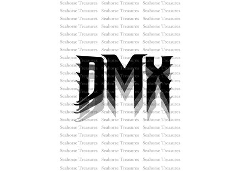 Digital Svg Dmx Hip Hop Dmx Logo Dmx Svg Hip Hop Music Etsy