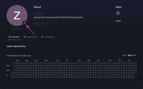 gitopia profiles gitopia