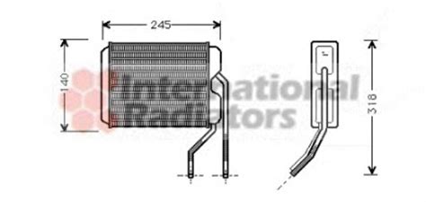 03059812,DAEWOO 03059812 Heat Exchanger, interior heating for DAEWOO