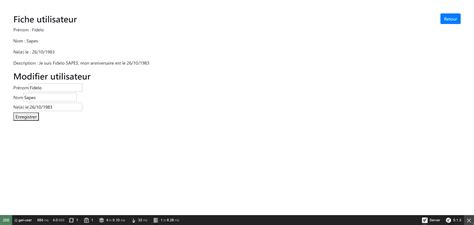 Affichage Et Administration Des Utilisateurs Assets Templates Twig Et Forms Tuto Symfony