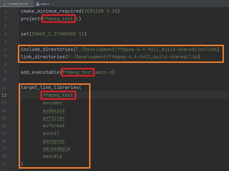 Windows 下 CLion 配置 FFmpeg 开发环境 ZhengQC 博客园