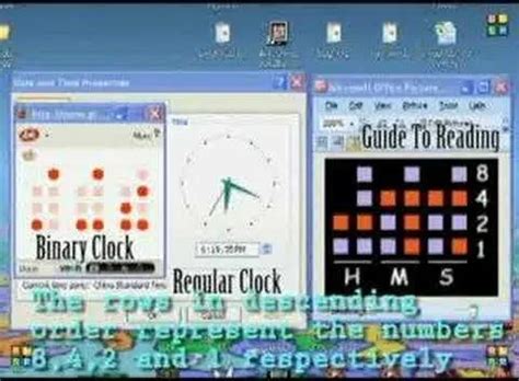 How To Read A Binary Clock Internet