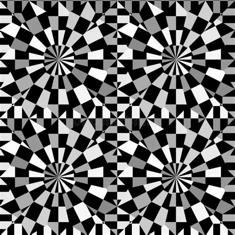Black And White Symmetrical Patterns Stock Illustration Illustration Of Allover Fashion