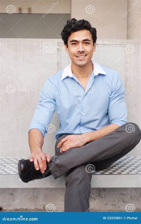 Handsome Young Latino Professional Businessman Stock Image Image