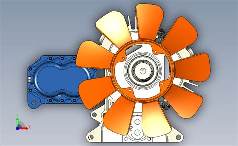 Two Stroke Rotary双冲程转子发动机3d图纸 Inventor设计 附stpinventor模型图纸下载 懒石网