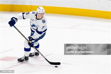 Tampa Bay Lightning Defenseman Emil Lilleberg Controls The Puck News Photo Getty Images