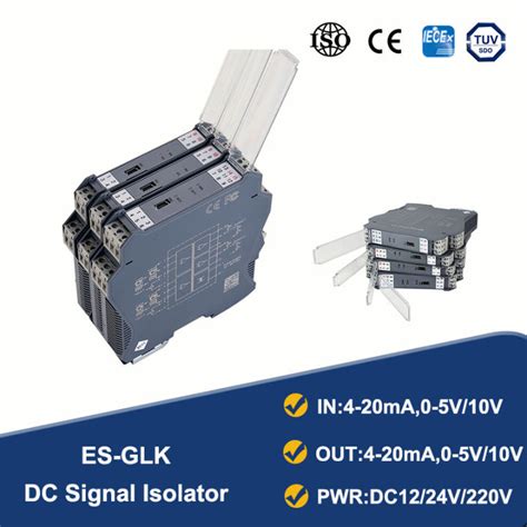 analog signal isolator input output 4 20ma 0 5v 0 10v high precision dc