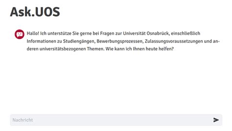 Ask Uos Der Neue Intelligente Begleiter Für Fragen Zum