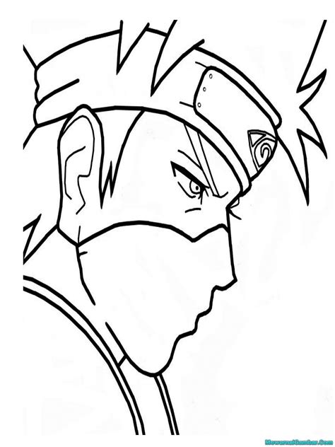 Mewarnai Gambar Kakashi Mewarnai Gambar